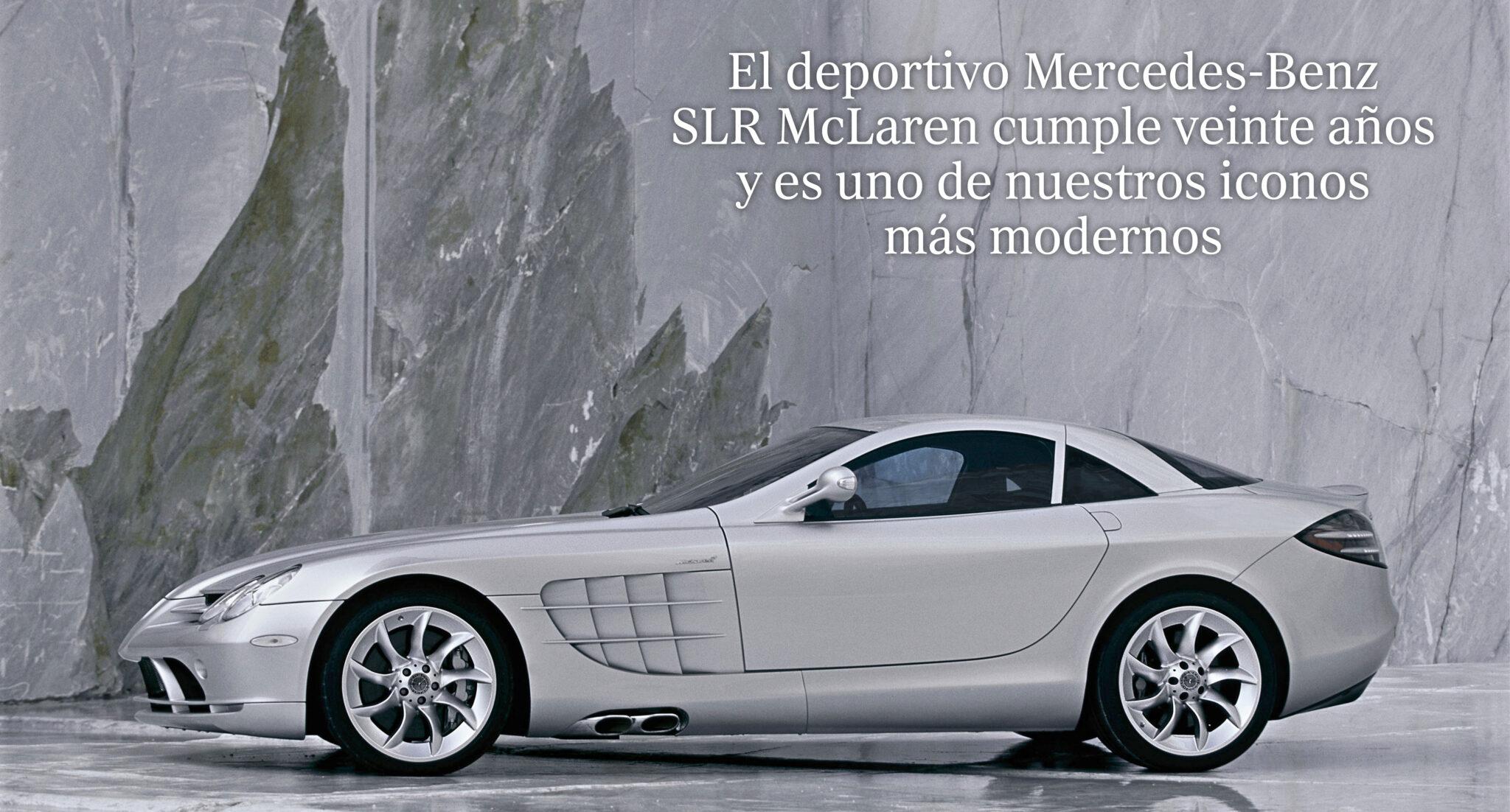 Iconos: Mercedes-Benz SLR McLaren - Mercedes-Benz Magazine